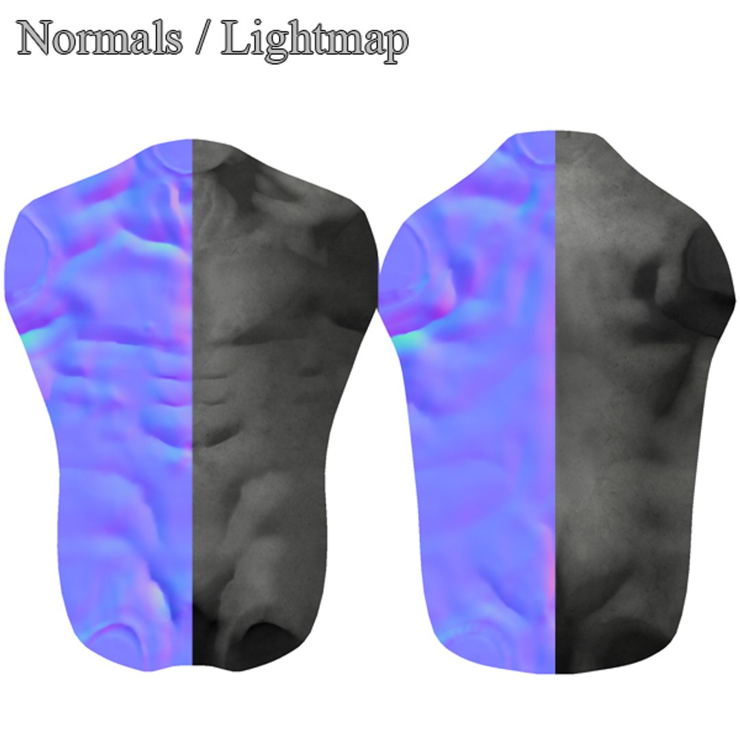 3D Torso Bust Model - TurboSquid 1220133