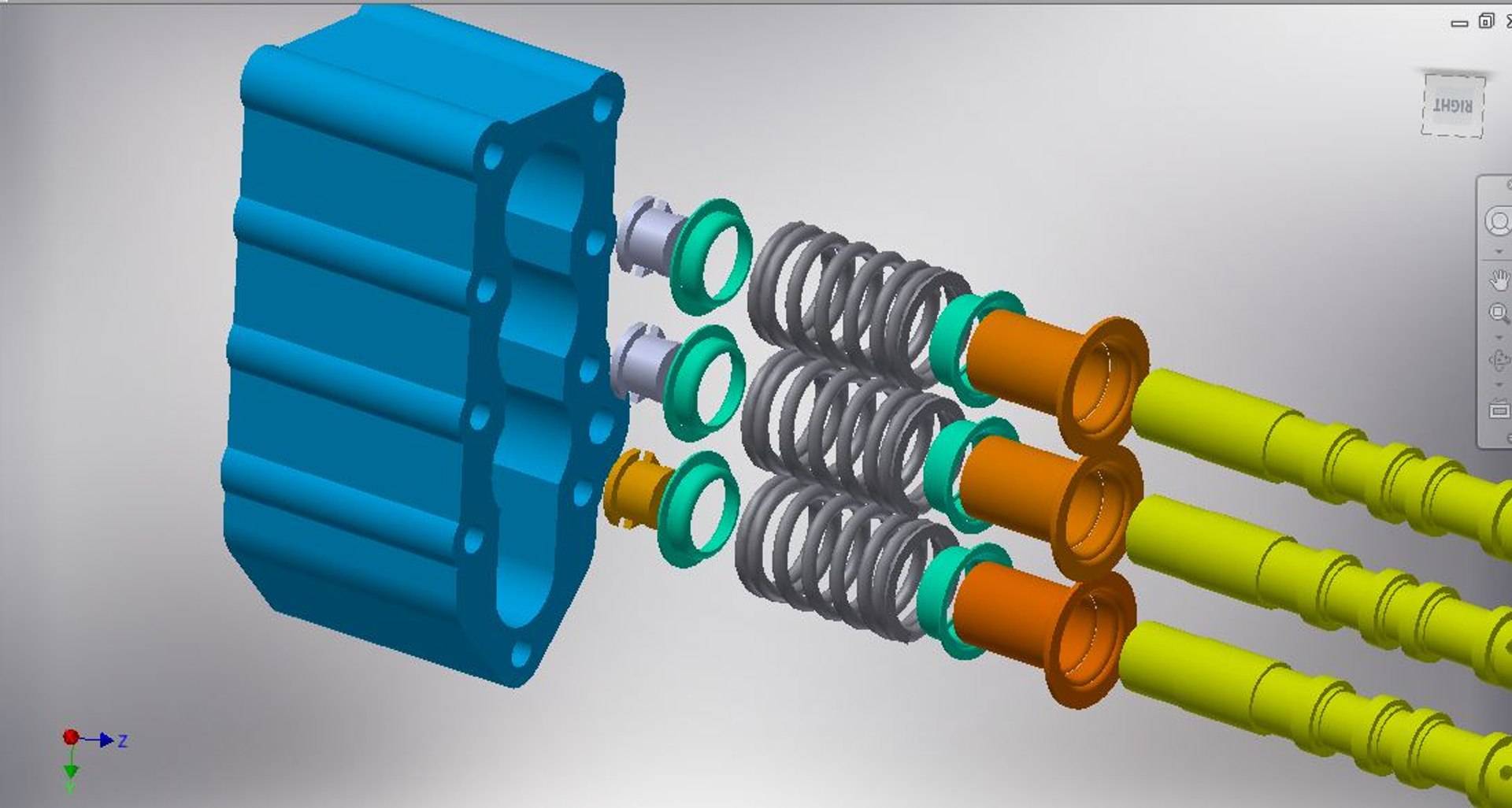 Hydraulic Control Valve Model - TurboSquid 1261981