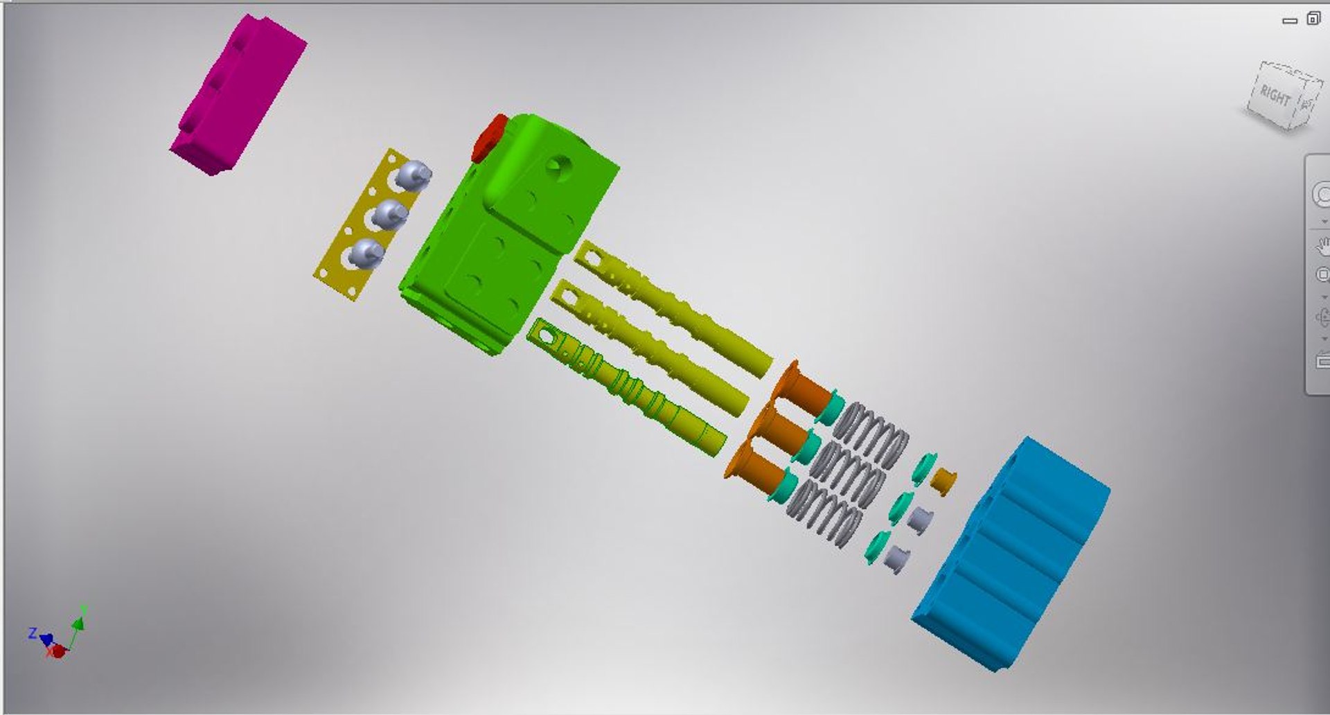 Hydraulic Control Valve Model - TurboSquid 1261981