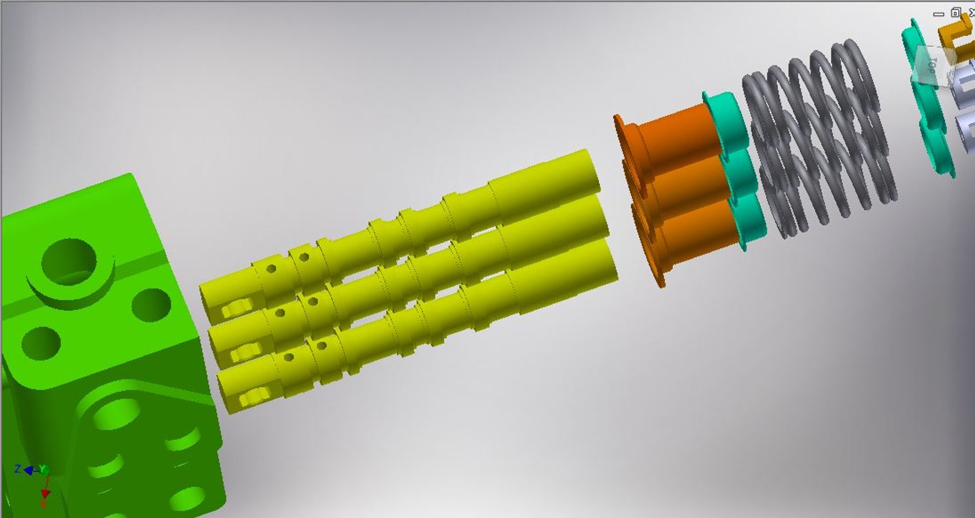 Hydraulic Control Valve Model - TurboSquid 1261981