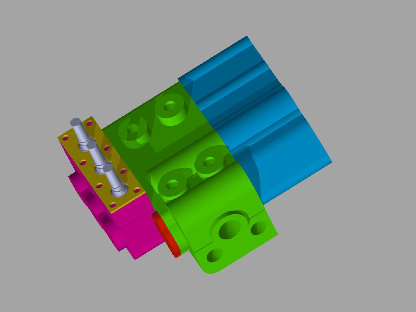 Hydraulic Control Valve Model - TurboSquid 1261981
