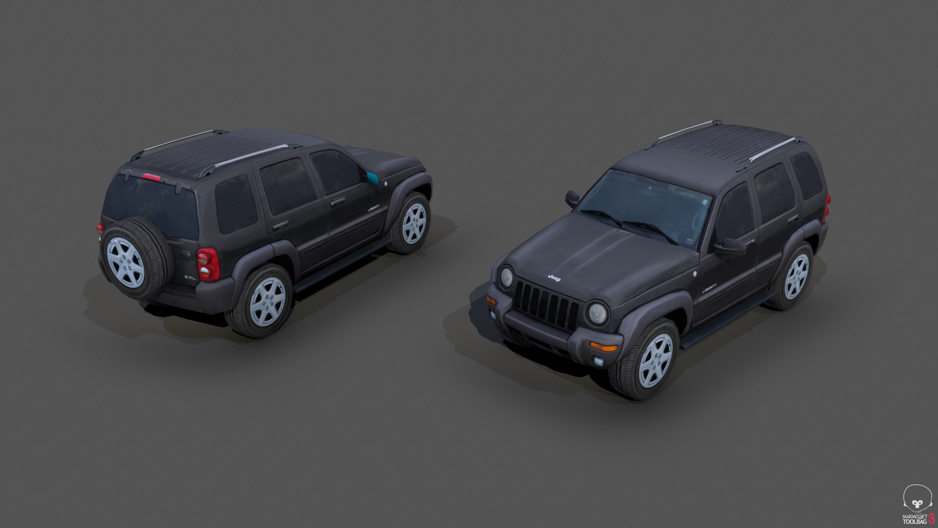 3D model jeep liberty suv - TurboSquid 1433524