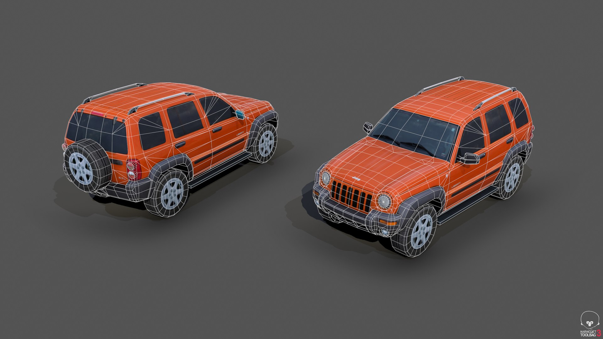 3D model jeep liberty suv - TurboSquid 1433524