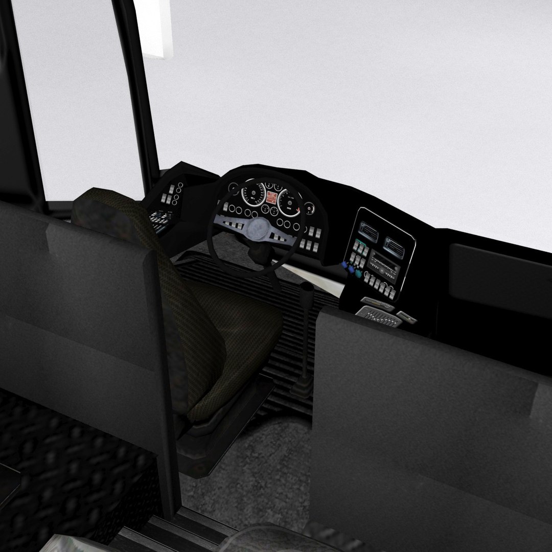 3d Model Of Coach Bus