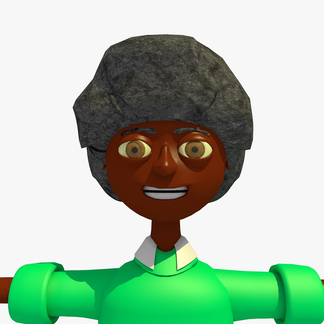 3ds James Cartoon Boy Character