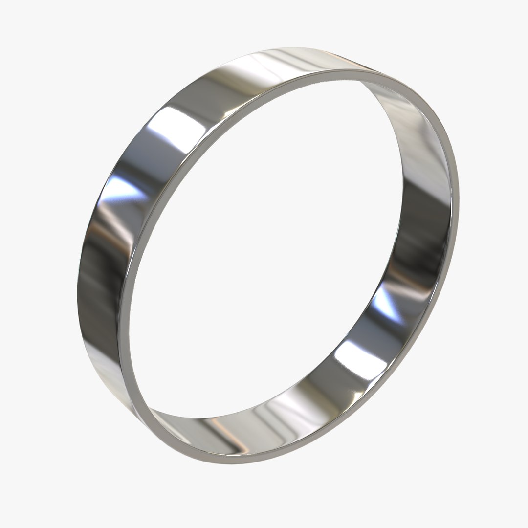 3D Silver Alliance Ring - TurboSquid 2094763