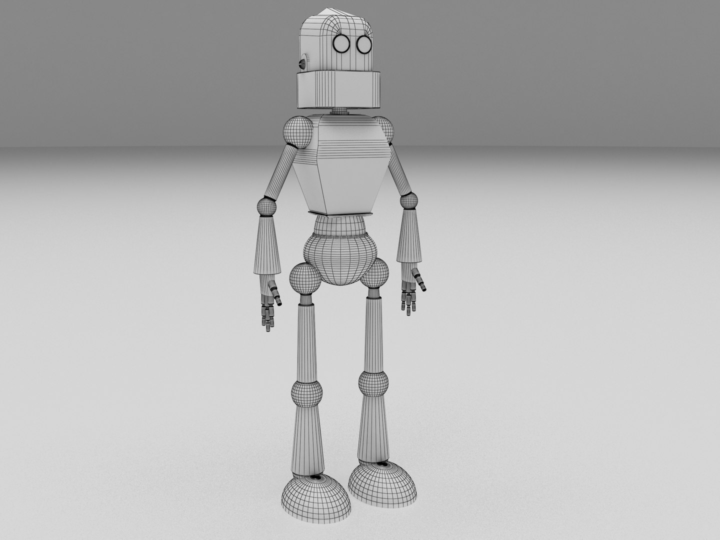 Humanoid Robot 3D Model - TurboSquid 1300492