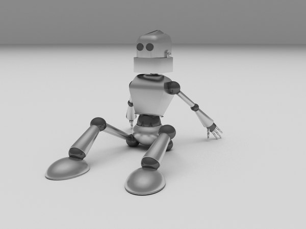 Humanoid robot 3D model - TurboSquid 1300492