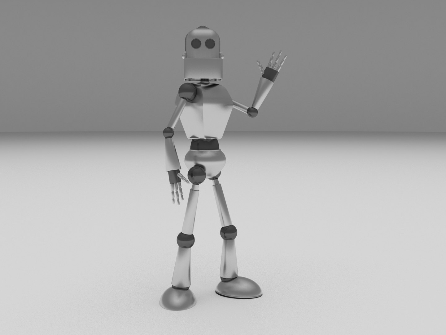 Humanoid Robot 3D Model - TurboSquid 1300492