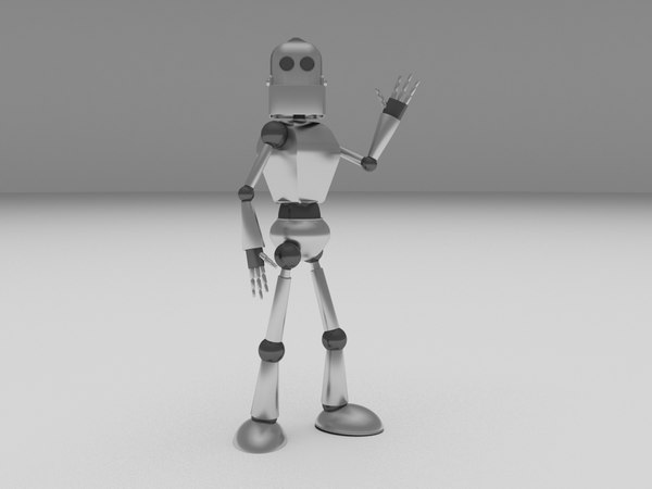 Humanoid robot 3D model - TurboSquid 1300492