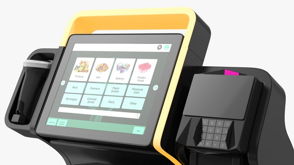 3D Self Checkout Retail System - TurboSquid 1820871