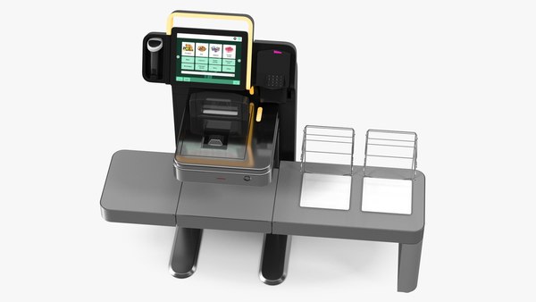 3D Self Checkout Retail System - TurboSquid 1820871