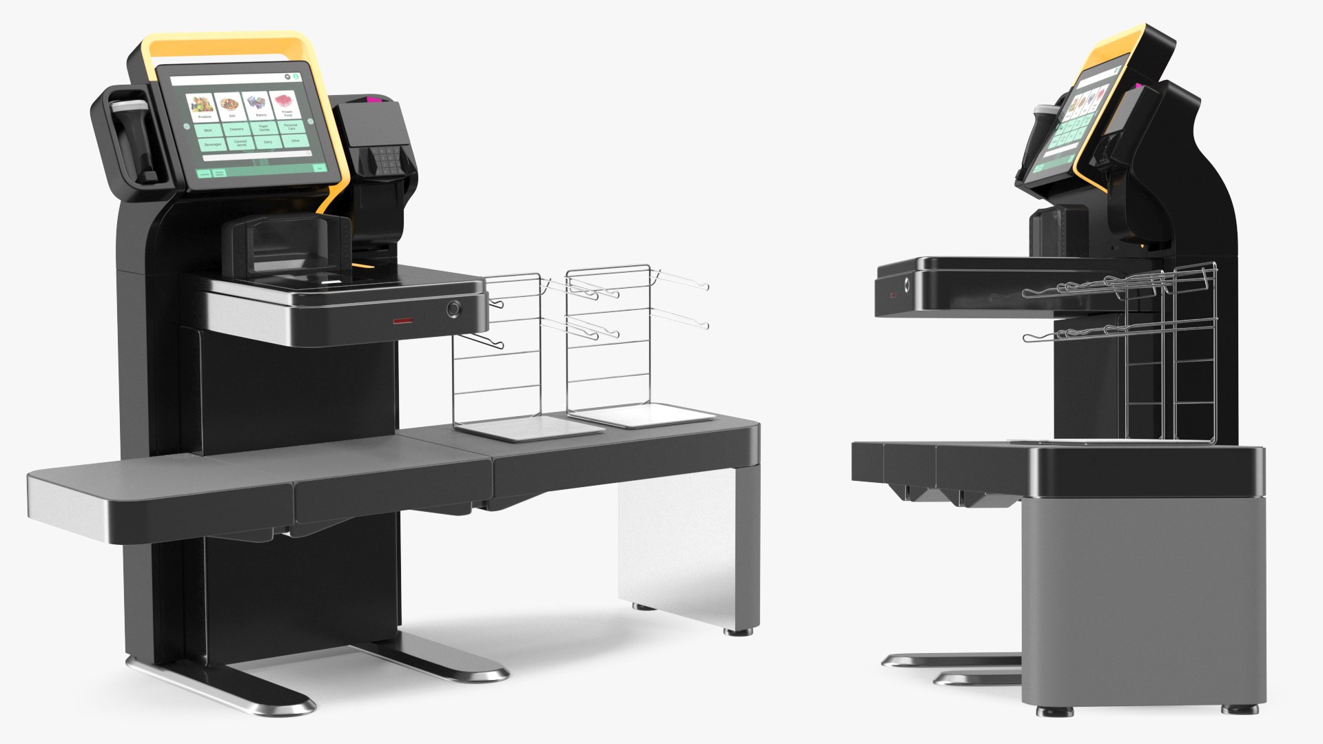 3D Self Checkout Retail System - TurboSquid 1820871
