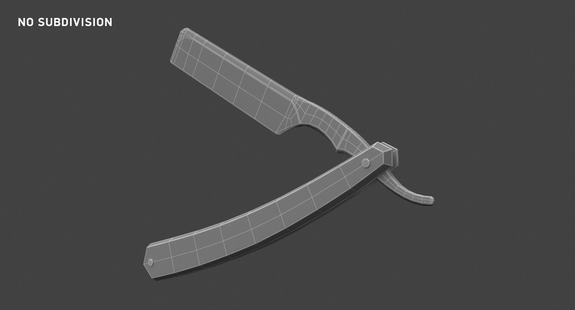 3D Straight Razor Black - TurboSquid 1269837