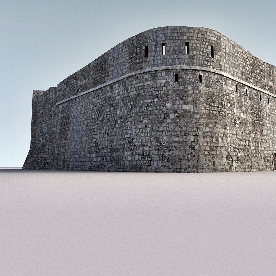 Fortress European 3d Model