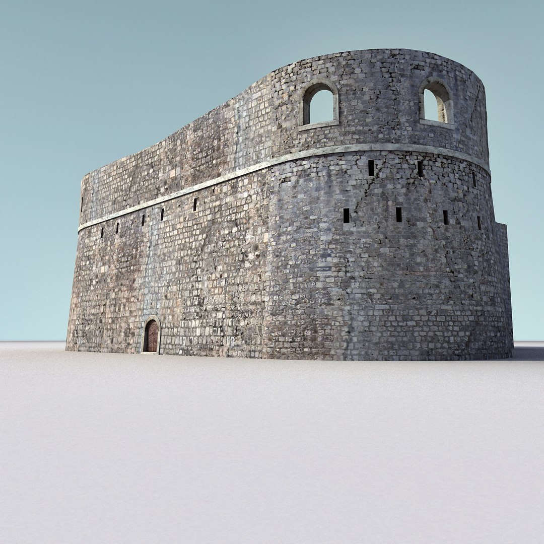 Fortress European 3d Model