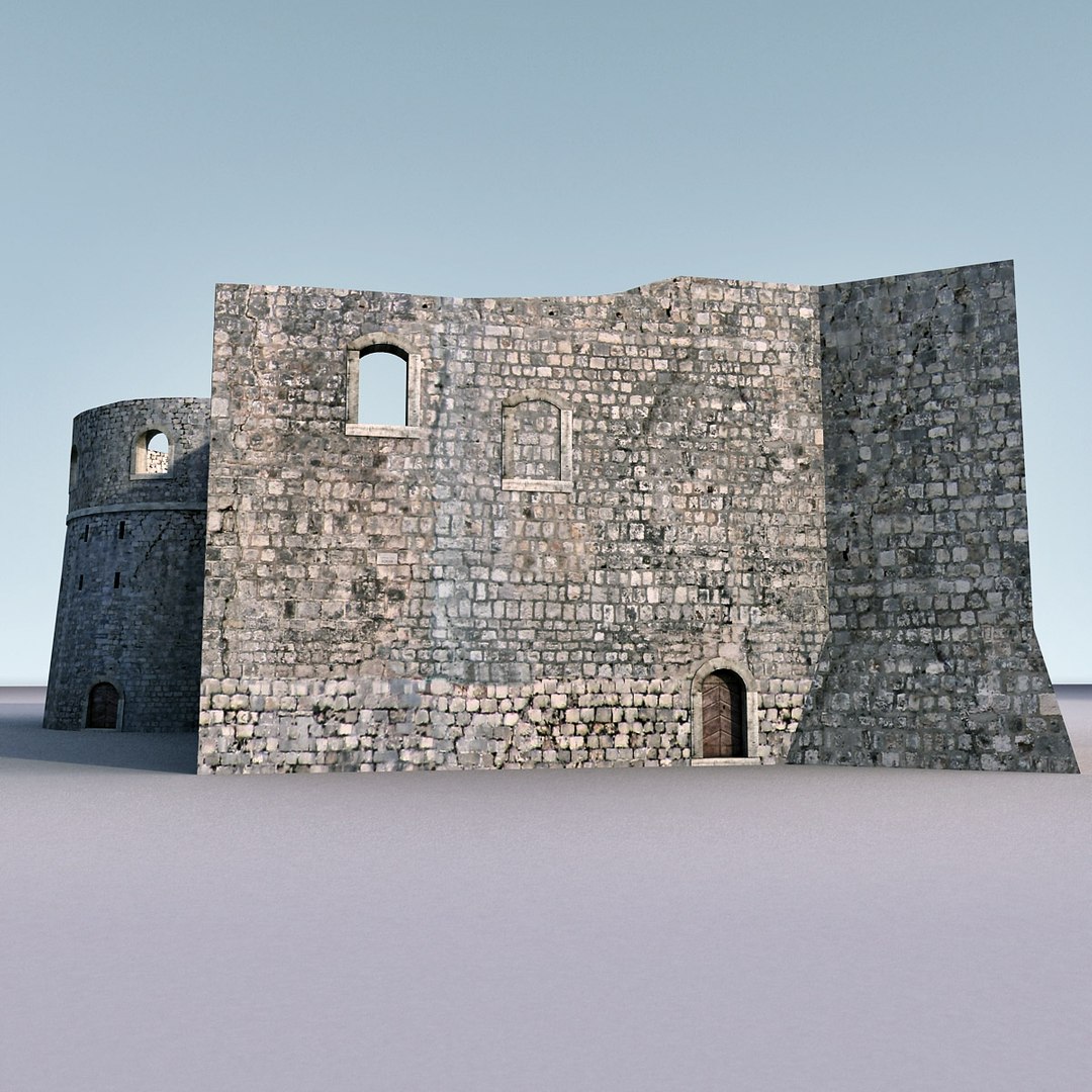 Fortress European 3d Model