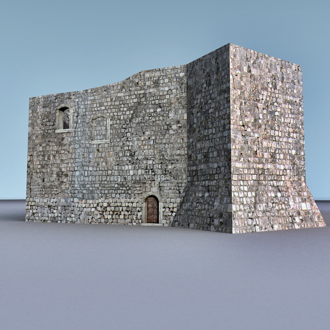 Fortress European 3d Model
