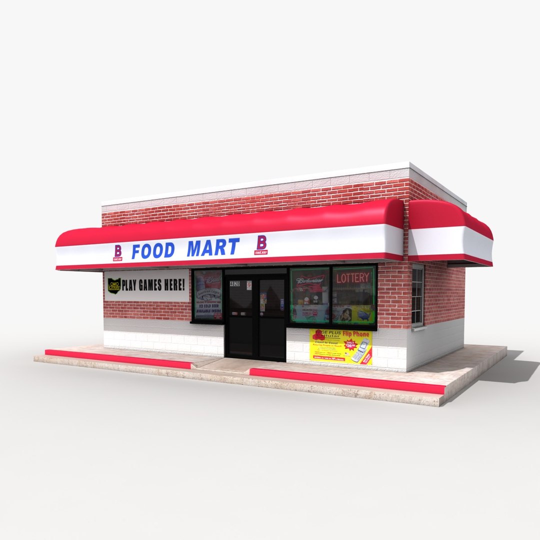 3d Mini-mart 2