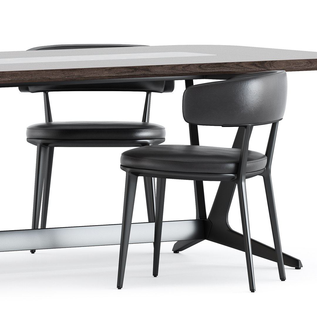 3D Astrum Table And Caratos Chair - TurboSquid 1845233