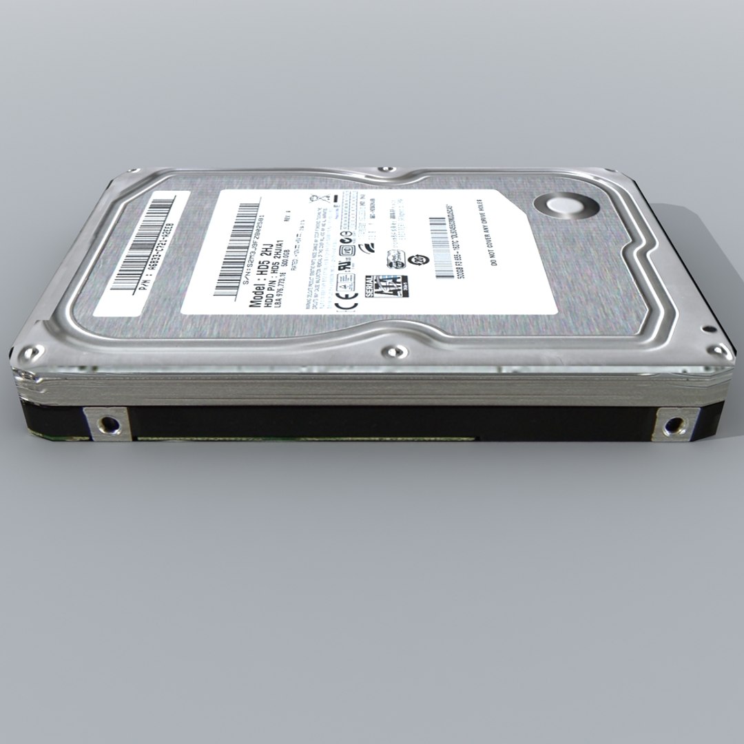 3d model generic internal hdd hard