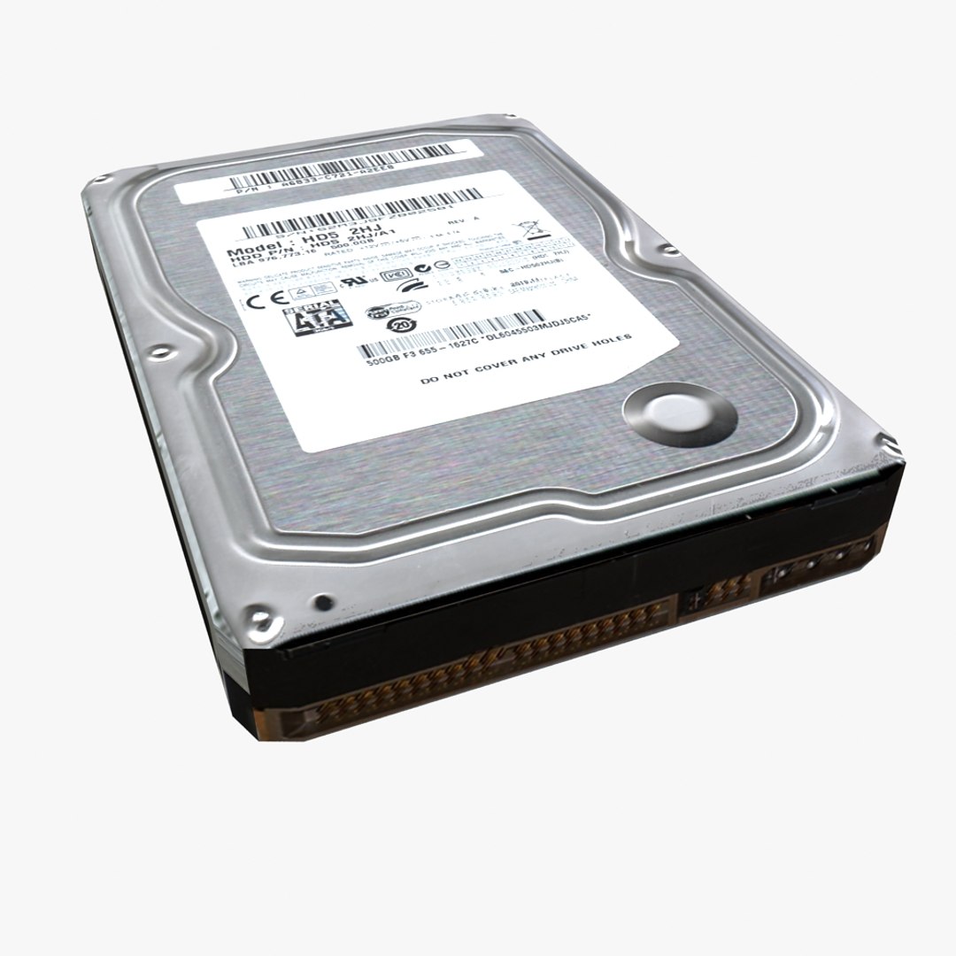 3d model generic internal hdd hard