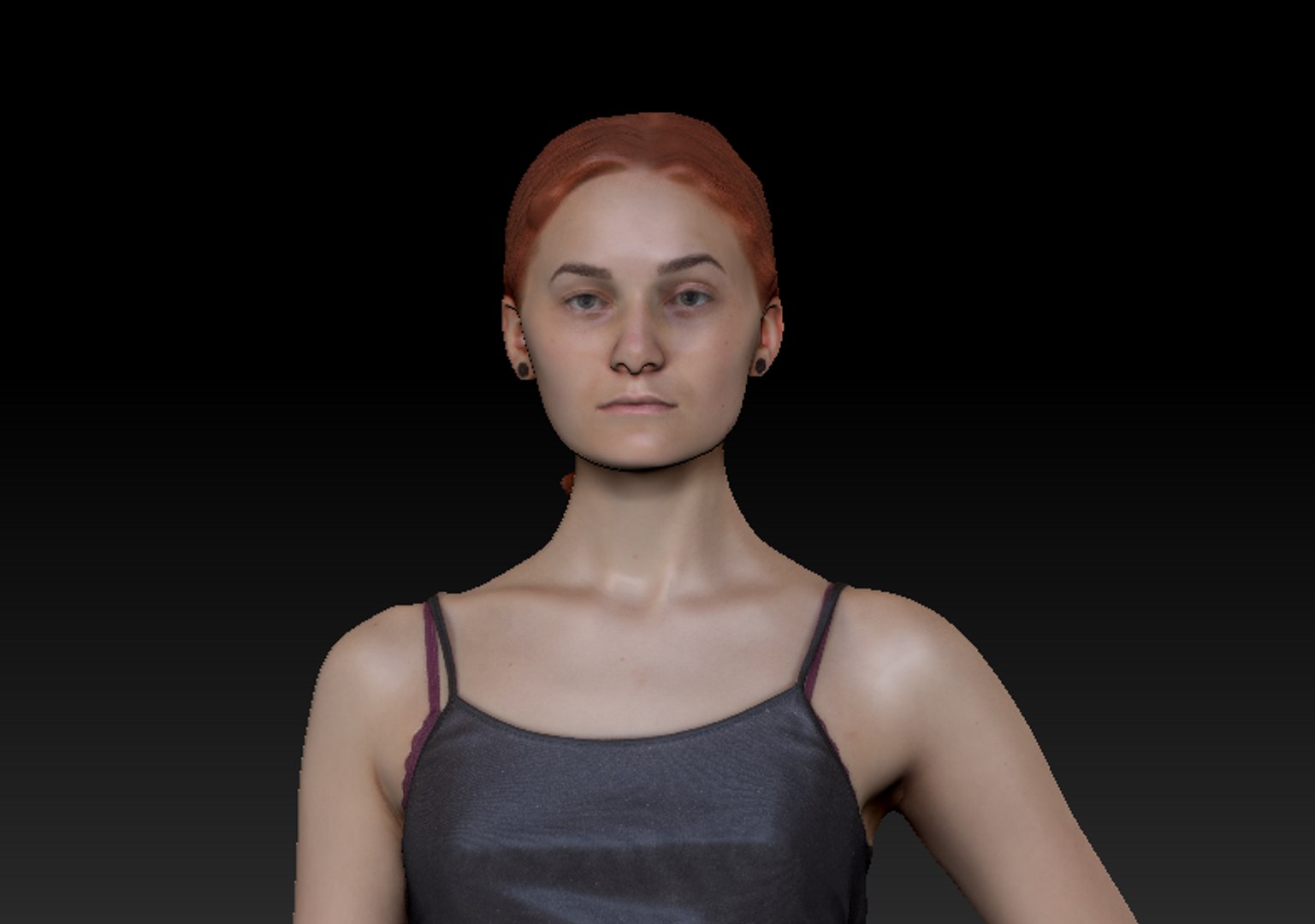 3D Photogrammetry Human Young Woman - TurboSquid 1459944