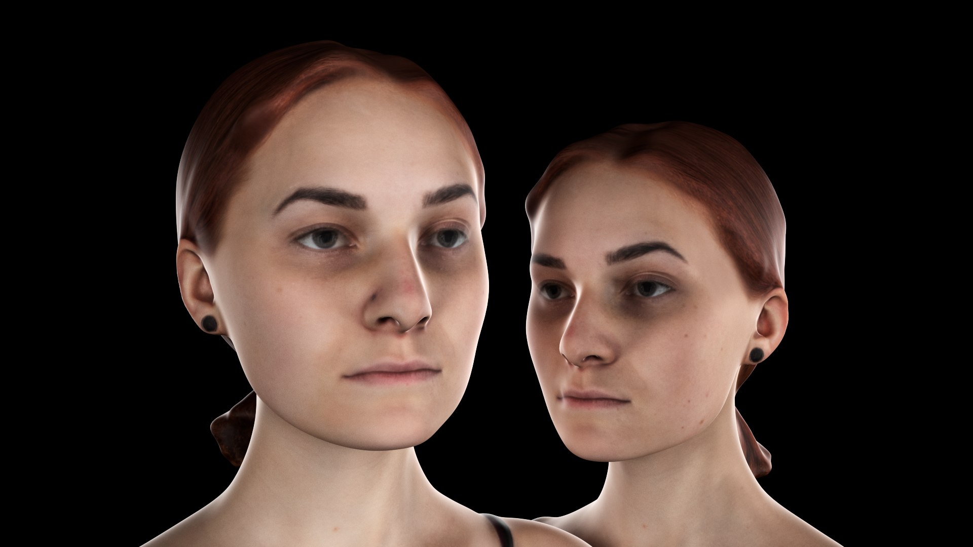 3D Photogrammetry Human Young Woman - TurboSquid 1459944