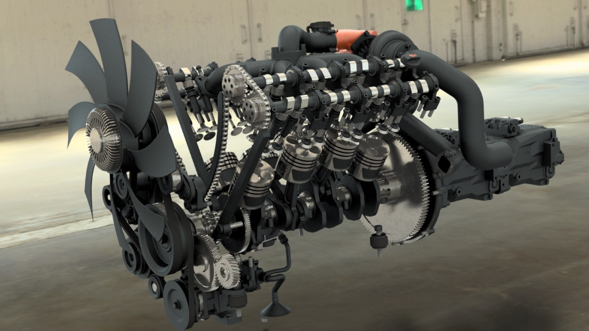 Detailed Designed Motor in both stl and blender model - TurboSquid 2165450