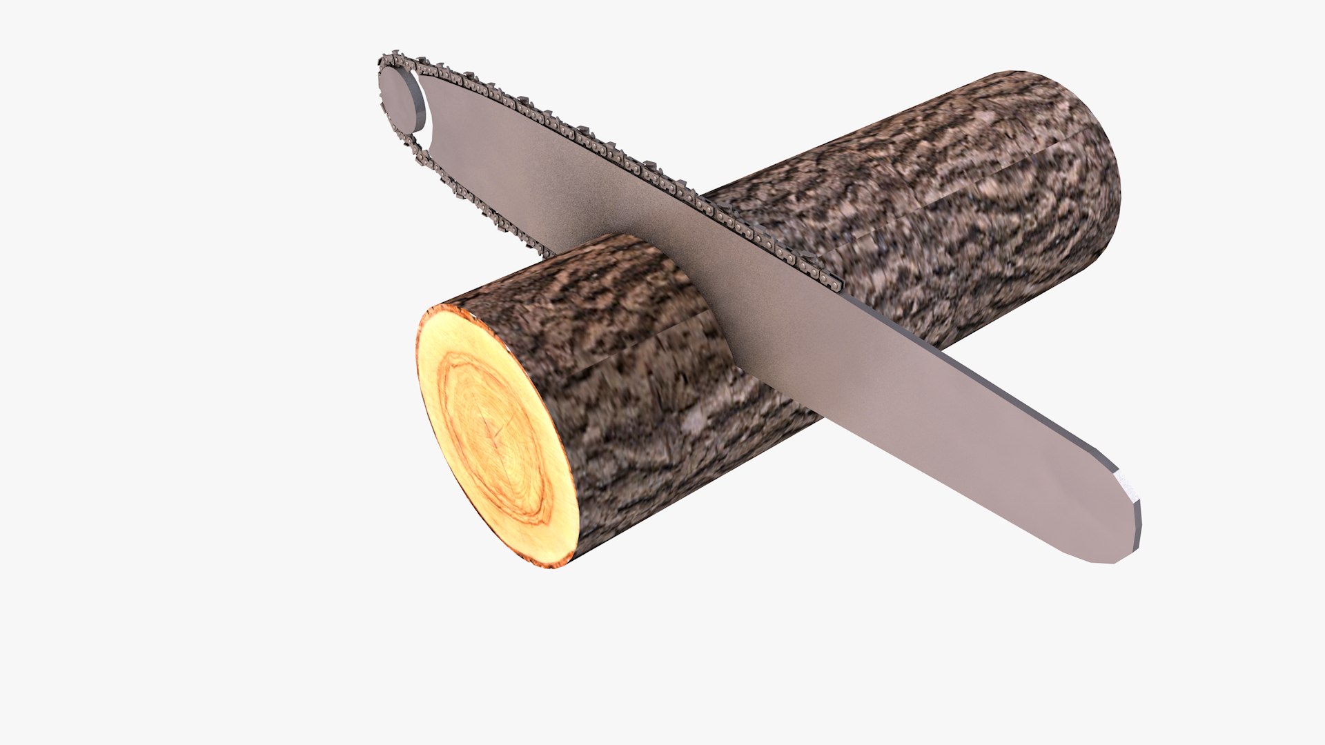 3D Chainsaw Shot Animated - TurboSquid 1957438