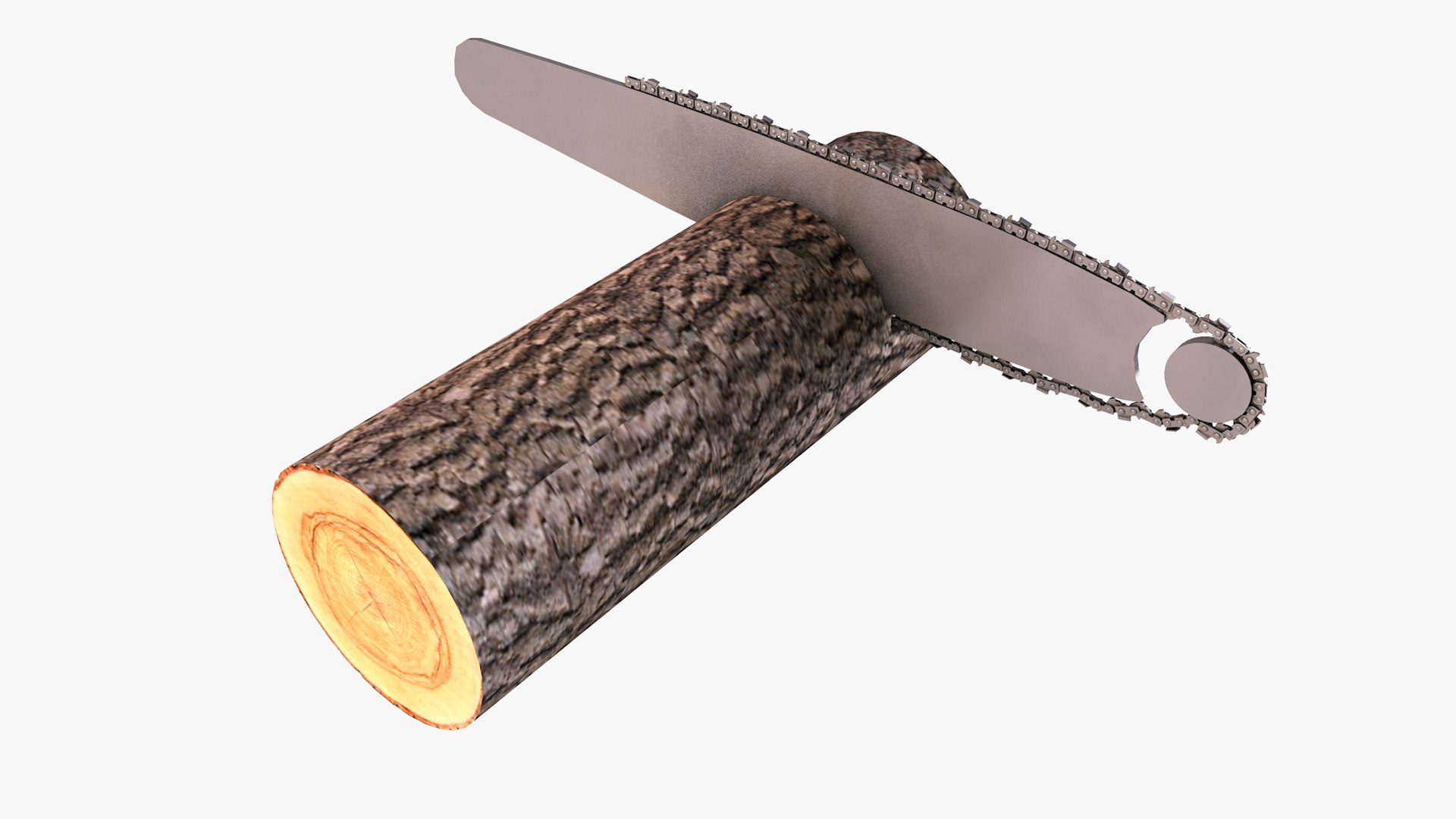 3D Chainsaw Shot Animated - TurboSquid 1957438