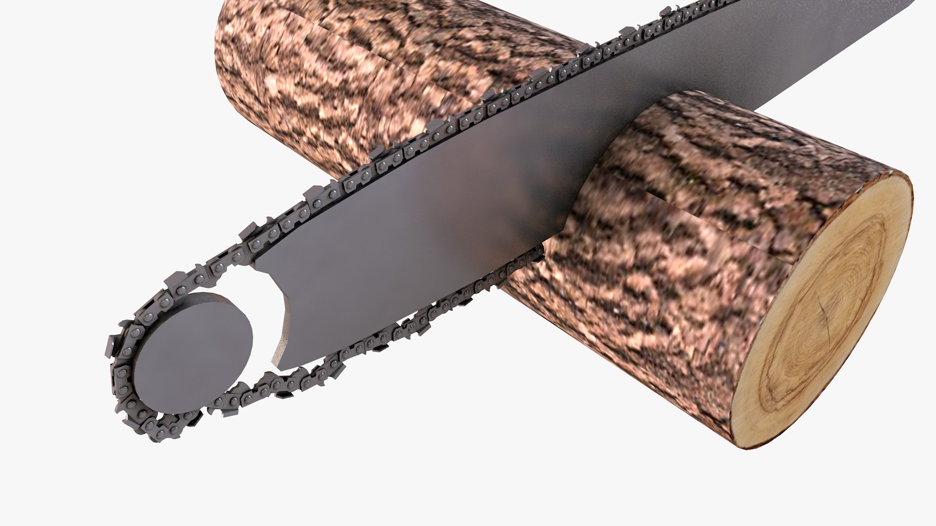 3D Chainsaw Shot Animated - TurboSquid 1957438