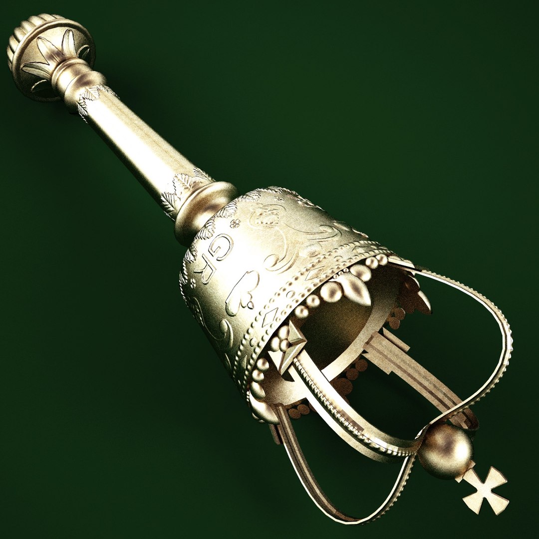 3d Model Medieval Mace V8