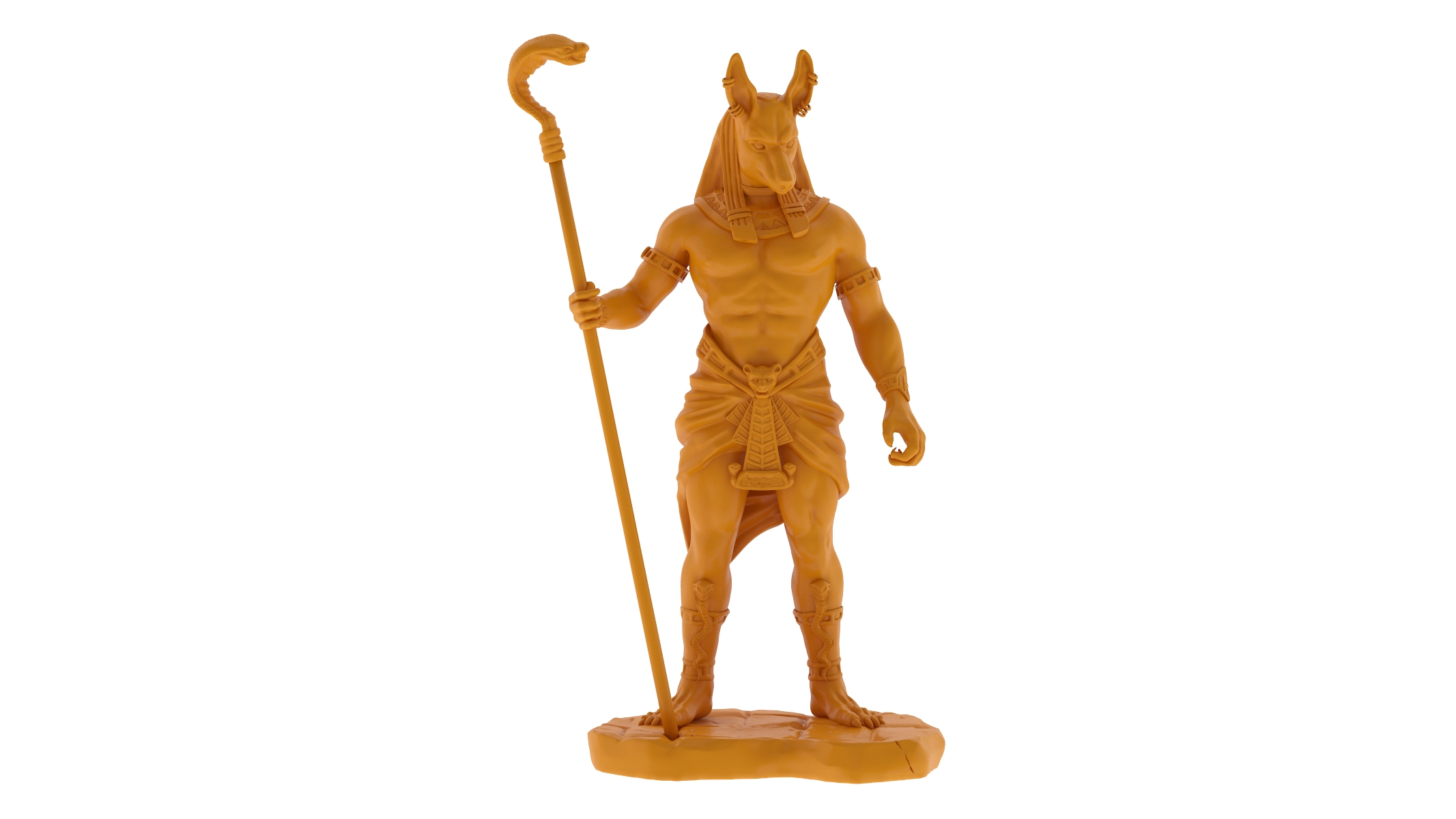 3D Jackal God of the Egyptian - 3D Printable - TurboSquid 1778764