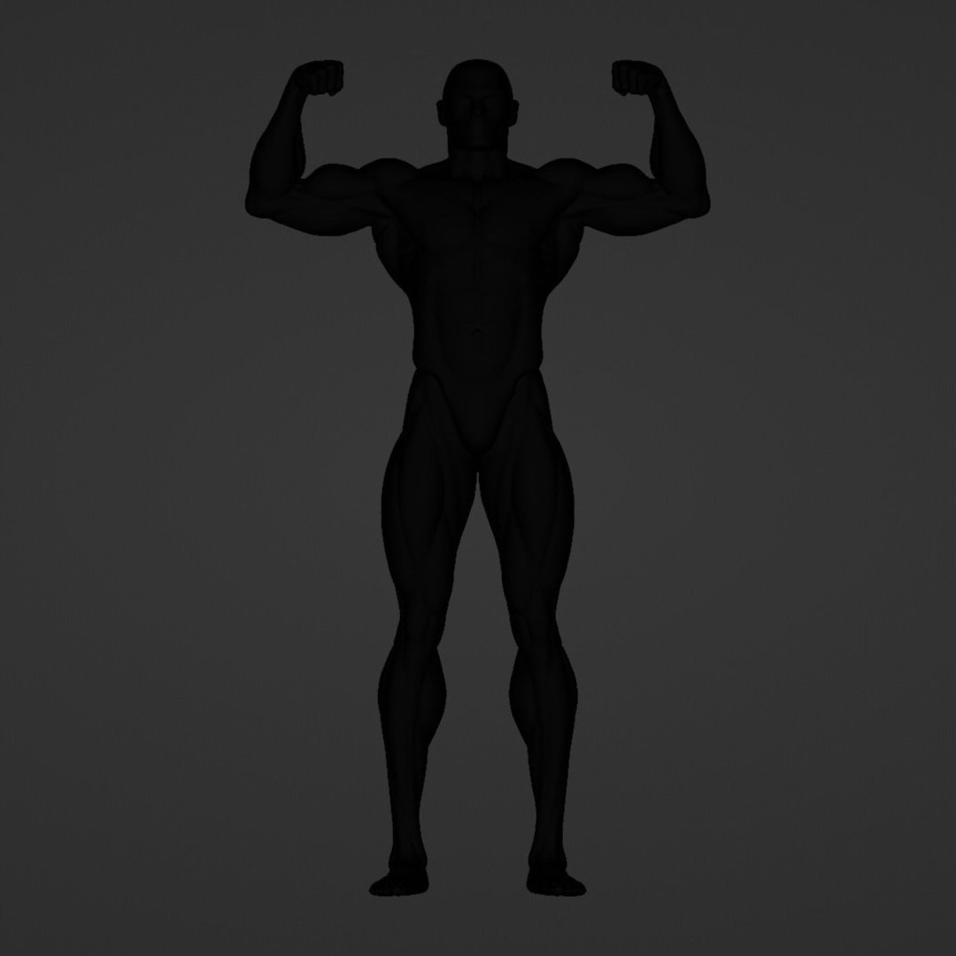 3D 3D MALE BODYBUILDER POSE - TurboSquid 2250339