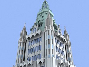 Woolworth Building 3D Models for Download | TurboSquid