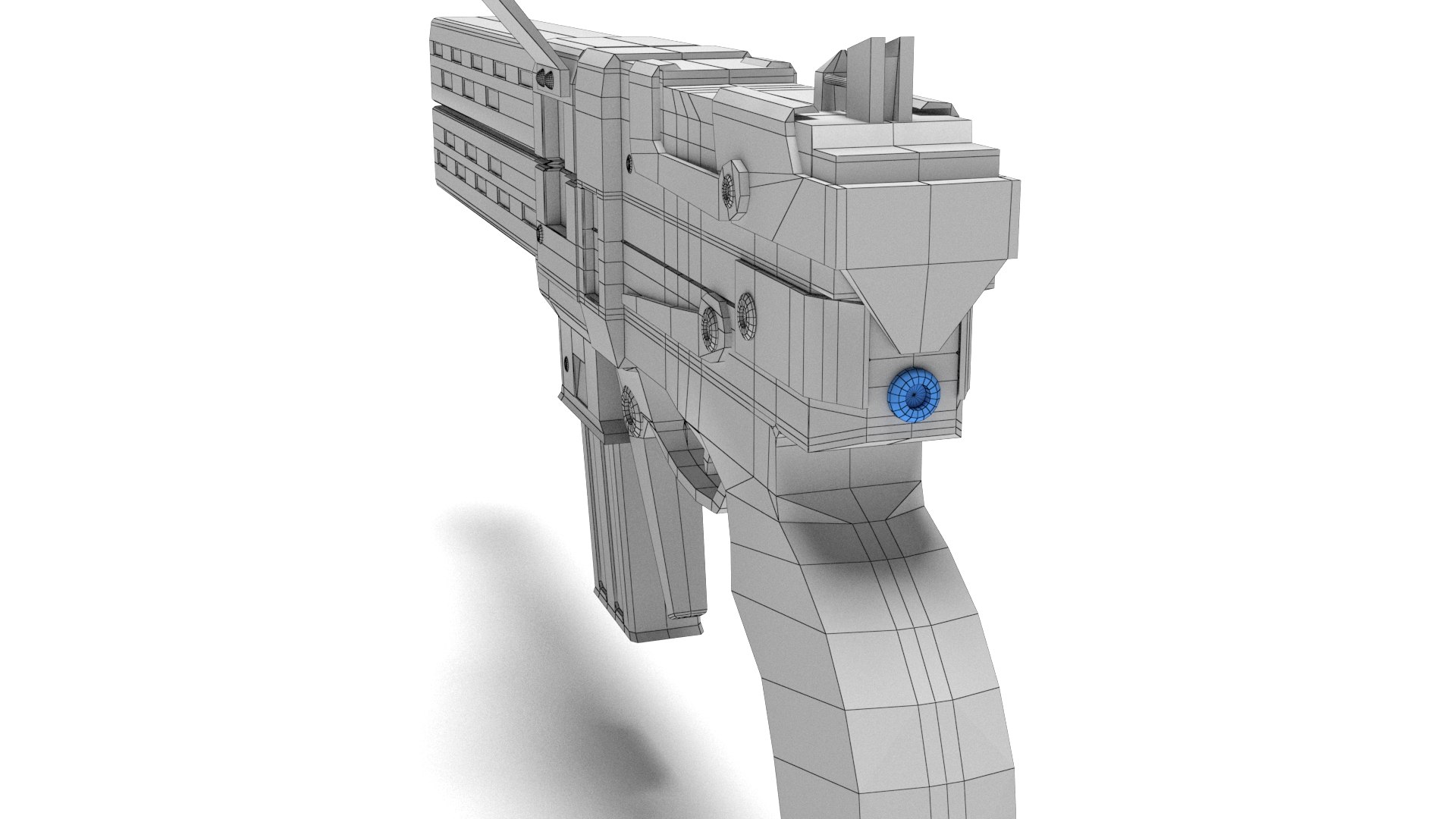 3d Model Borderlands 2 Gun