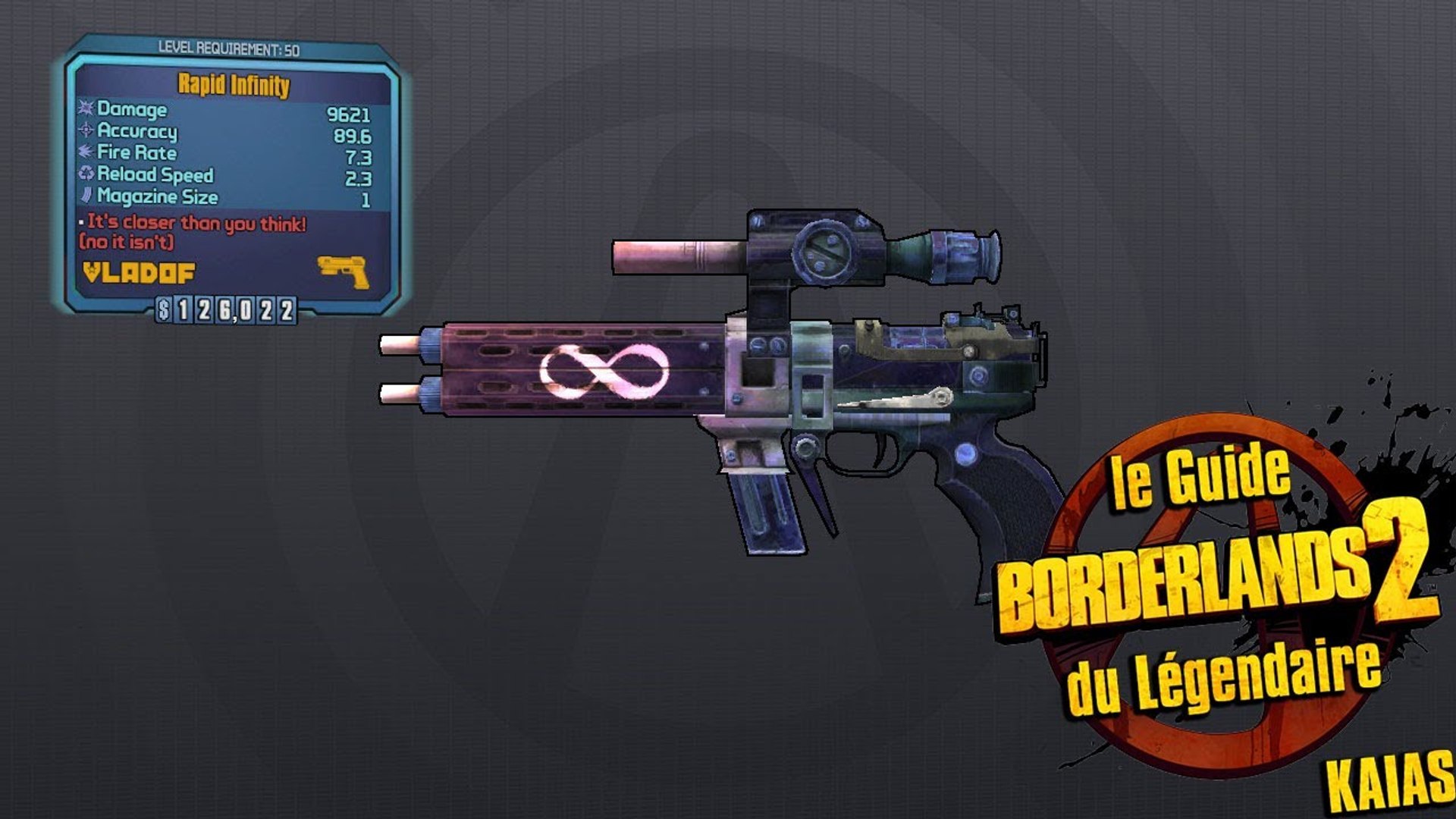3d Model Borderlands 2 Gun