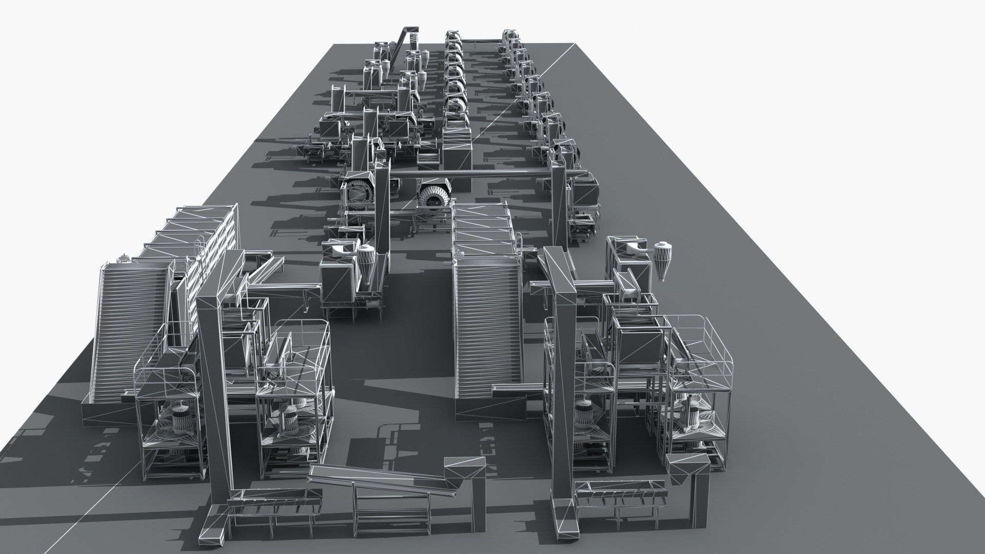 3D Industrial Equipment 5-Tea Assembly Production Line - TurboSquid 2163206