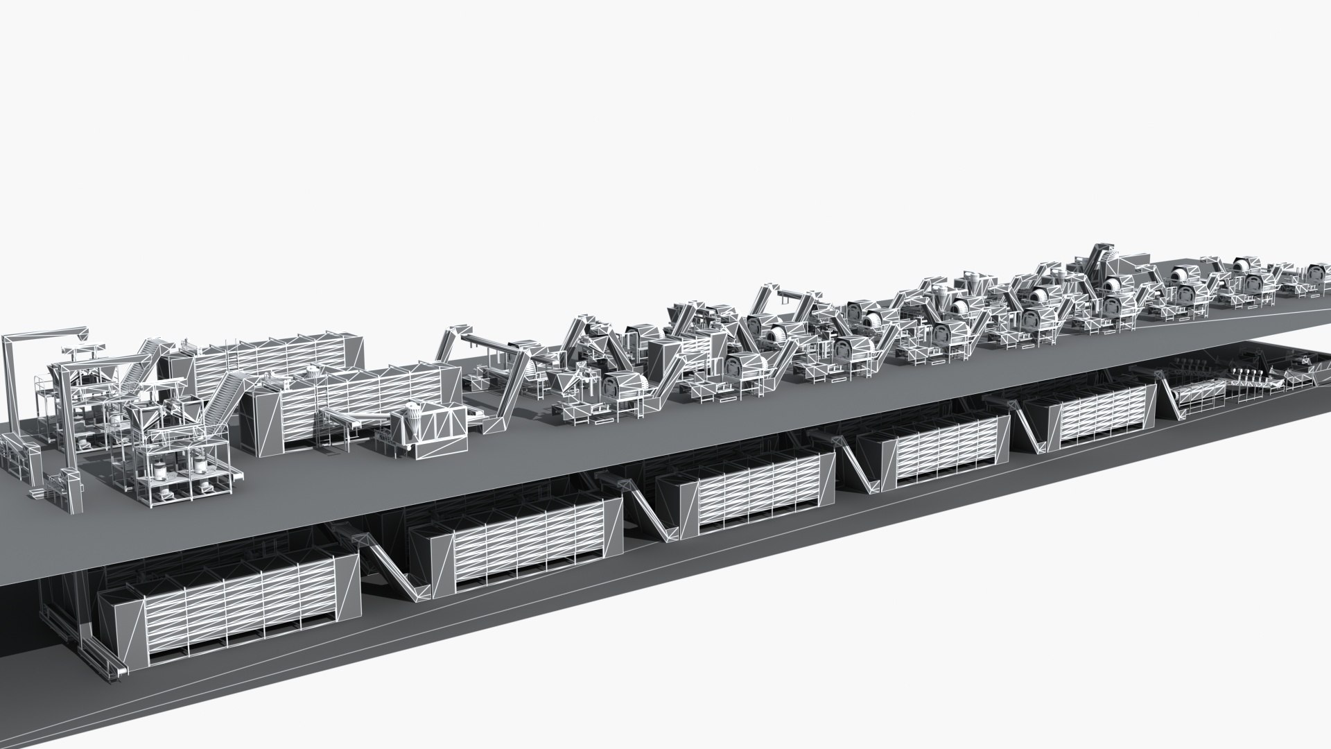 3D Industrial Equipment 5-Tea Assembly Production Line - TurboSquid 2163206