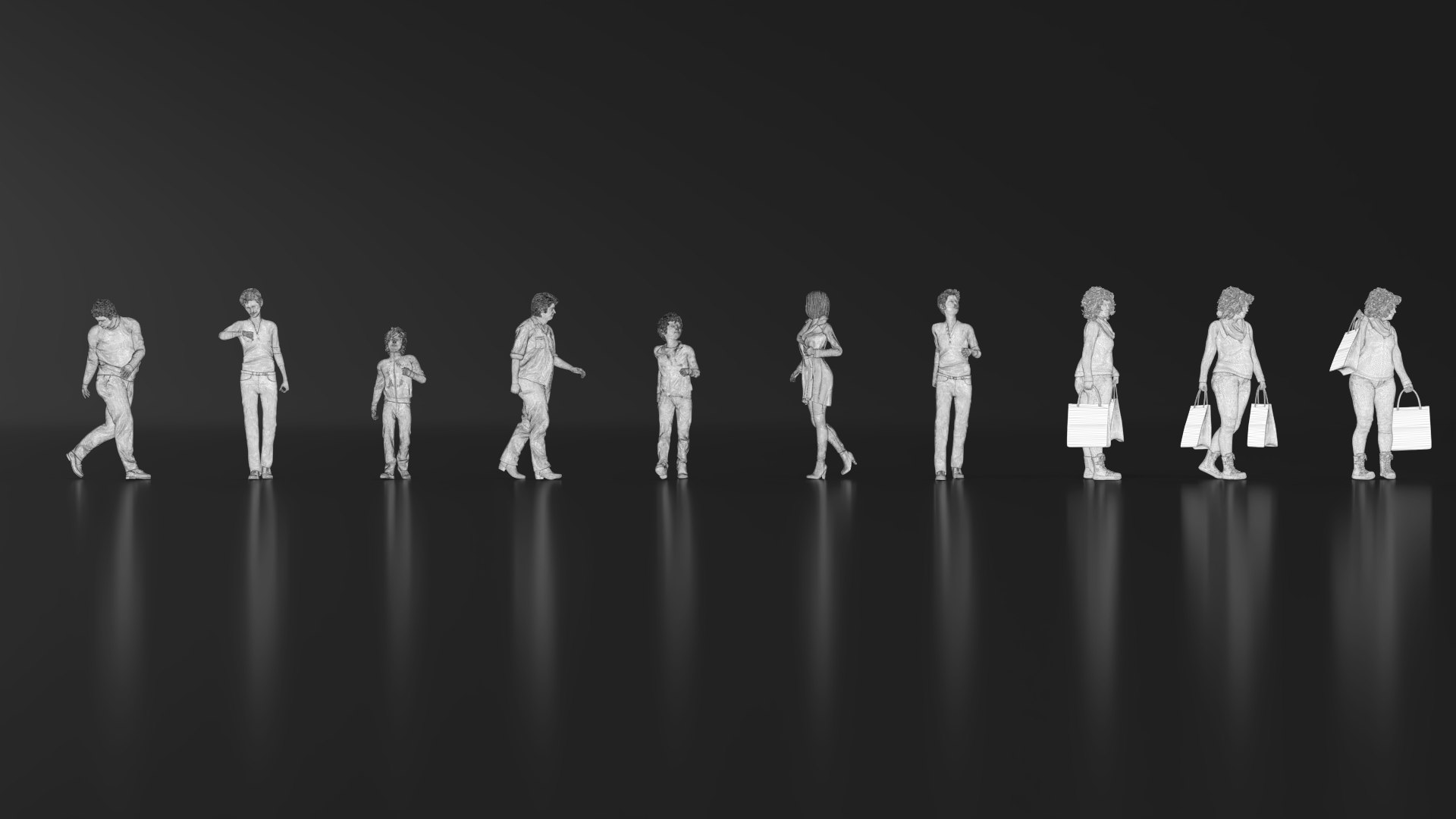 3D HD People 20 Walking Model - TurboSquid 2216084