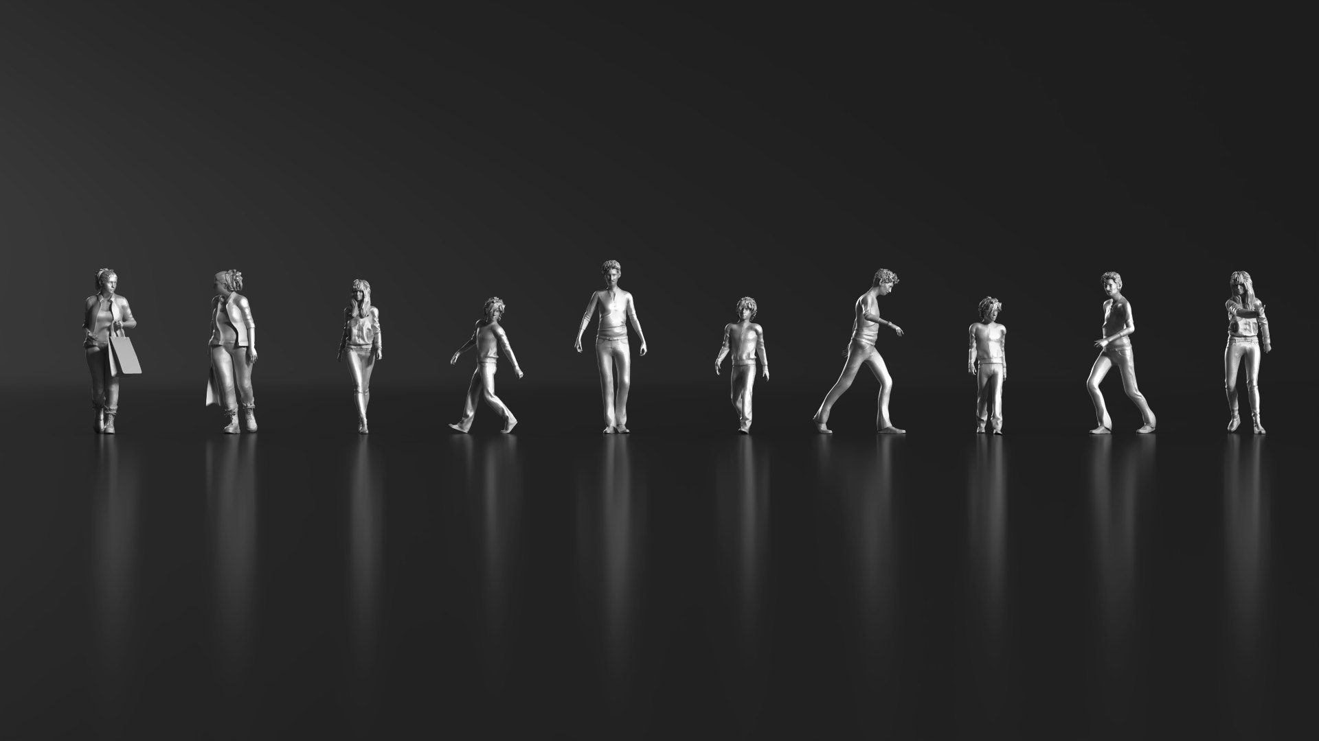 3D HD People 20 Walking Model - TurboSquid 2216084