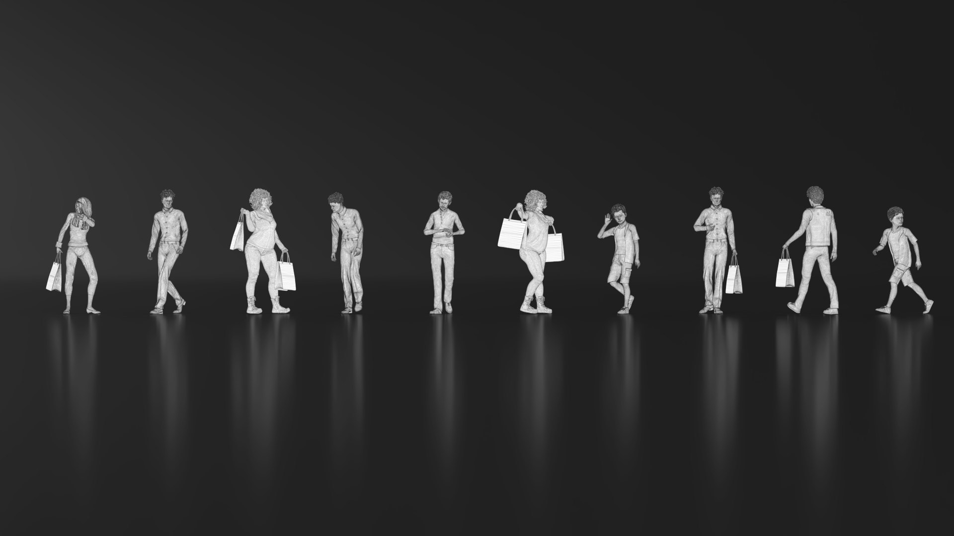 3D HD People 20 Walking Model - TurboSquid 2216084