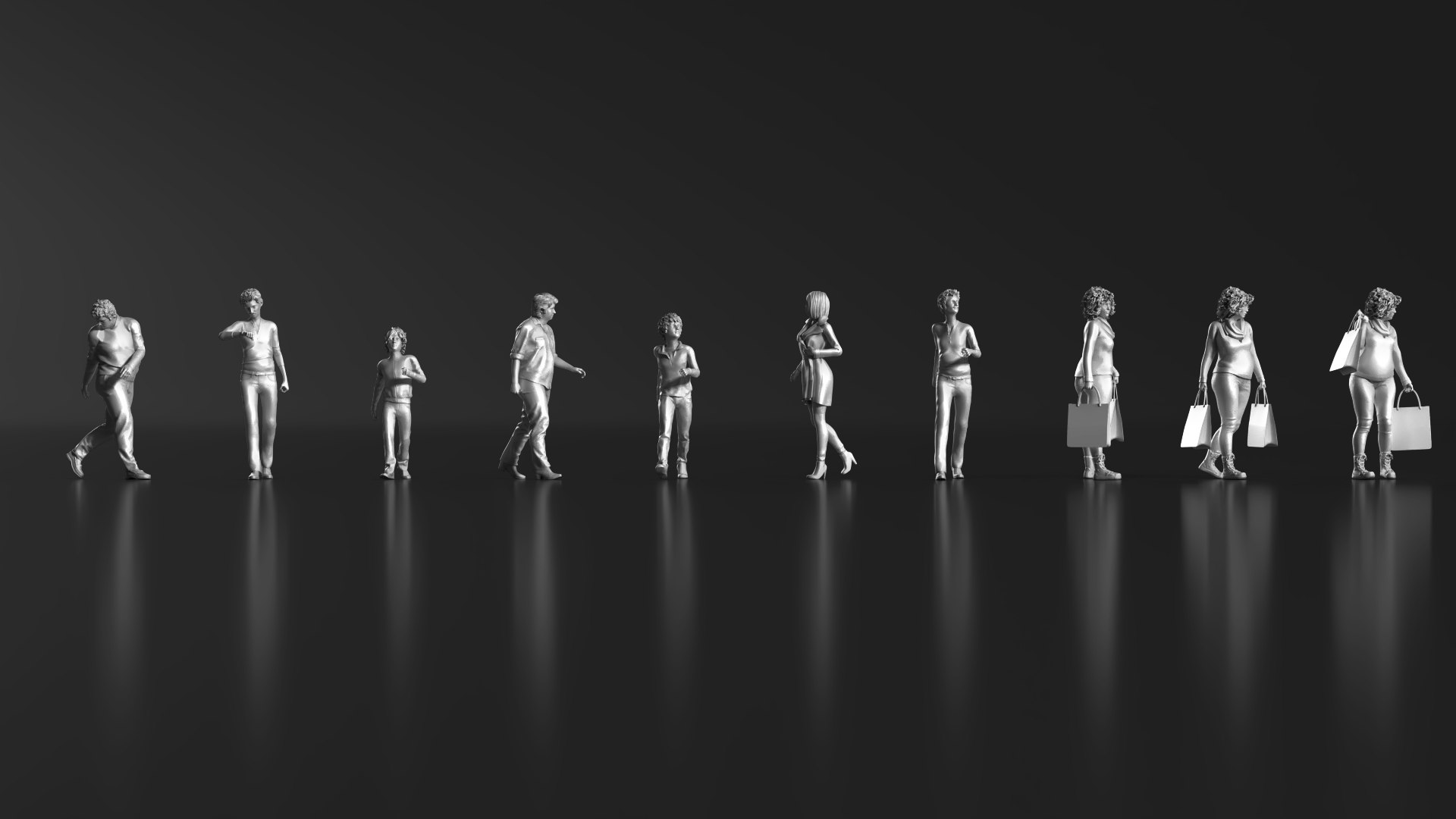 3D HD People 20 Walking Model - TurboSquid 2216084