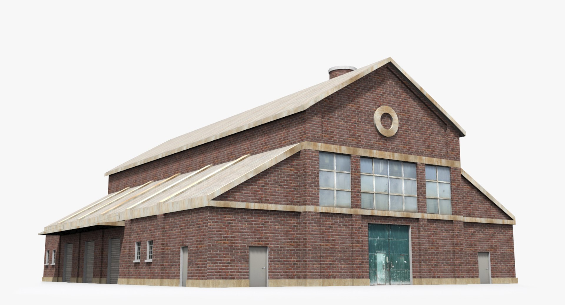 3D Ready Warehouse Factory Model - TurboSquid 1548277