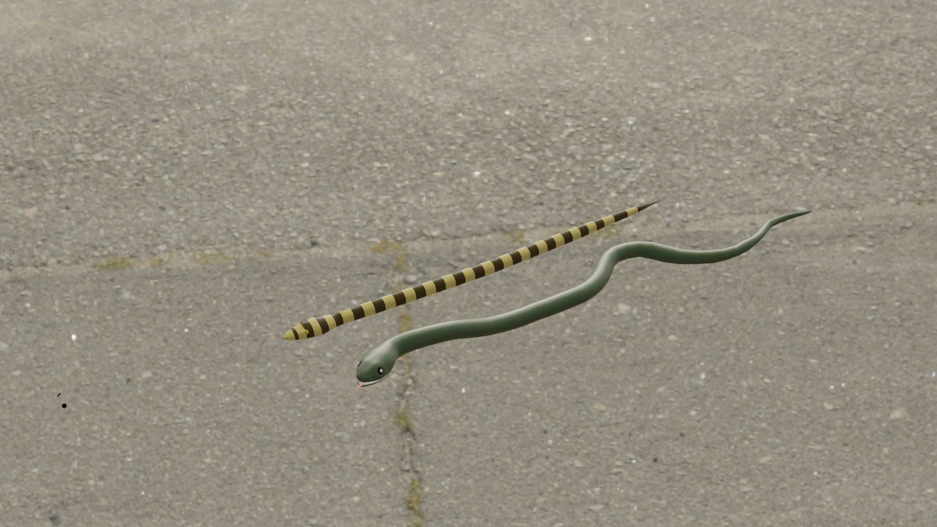 Snakes Model - TurboSquid 1804526