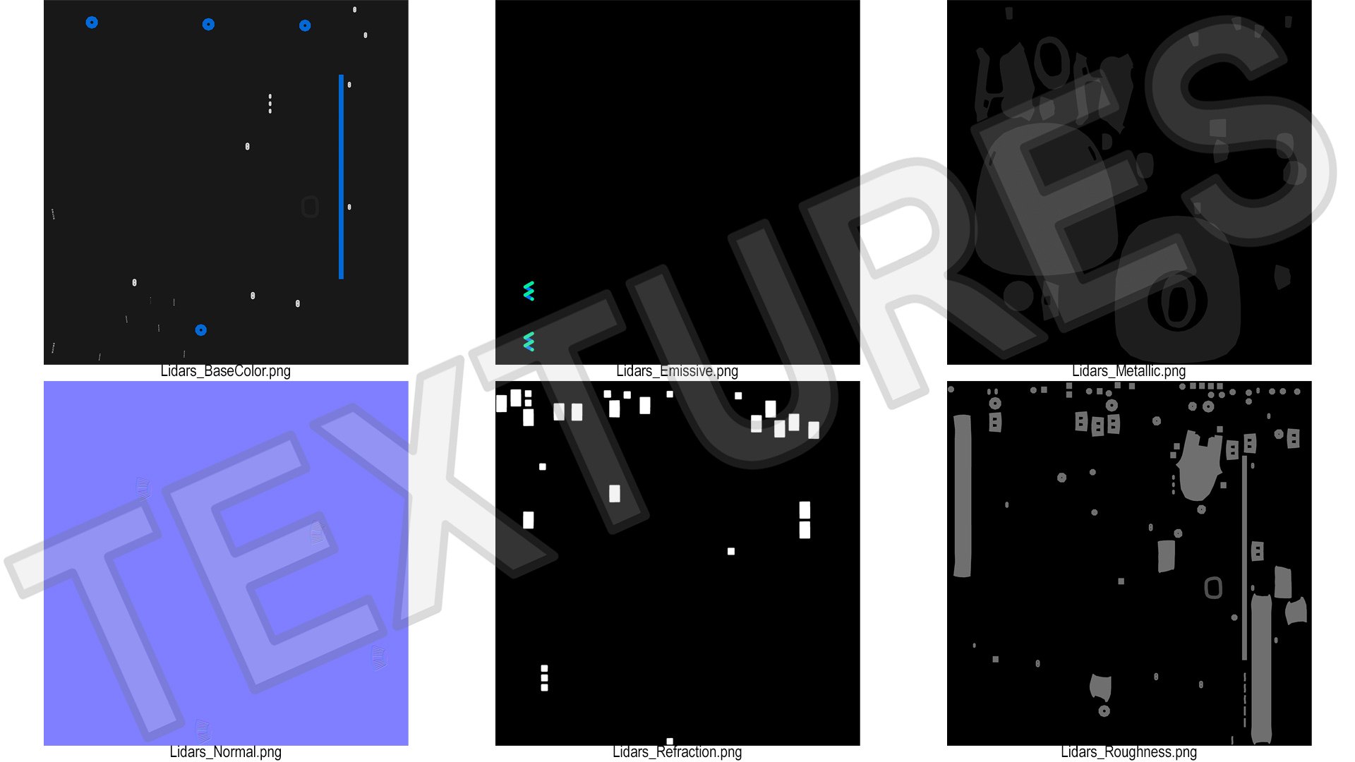 3D Waymo Lidar And Radar Kit For Driverless Cars Black - TurboSquid 2413189