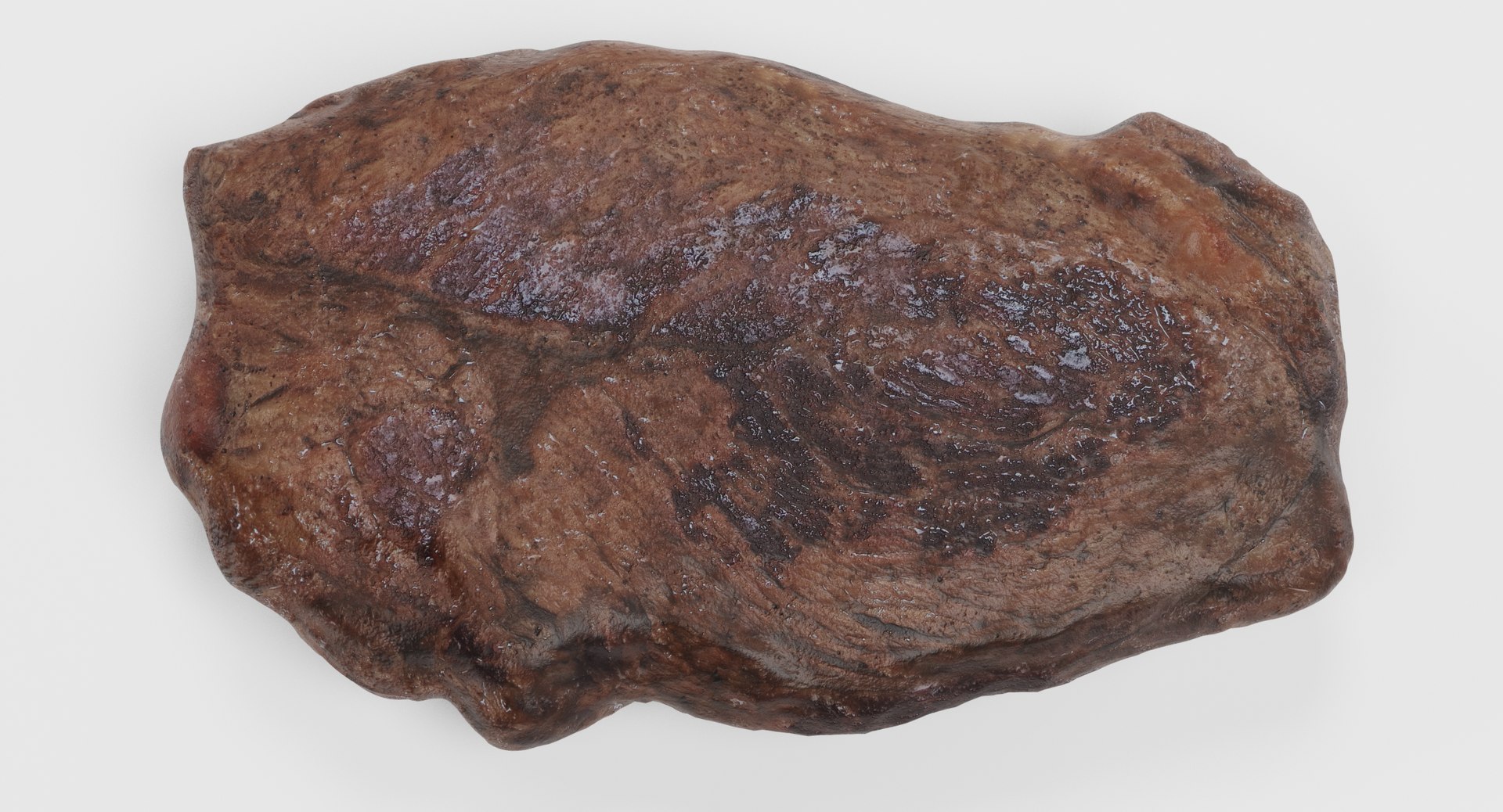 3D Rare Rump Steak - TurboSquid 1403532