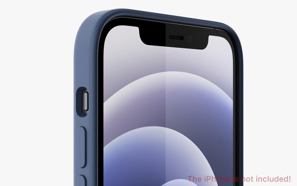 Silicone case iphone 12 3D - TurboSquid 1708657