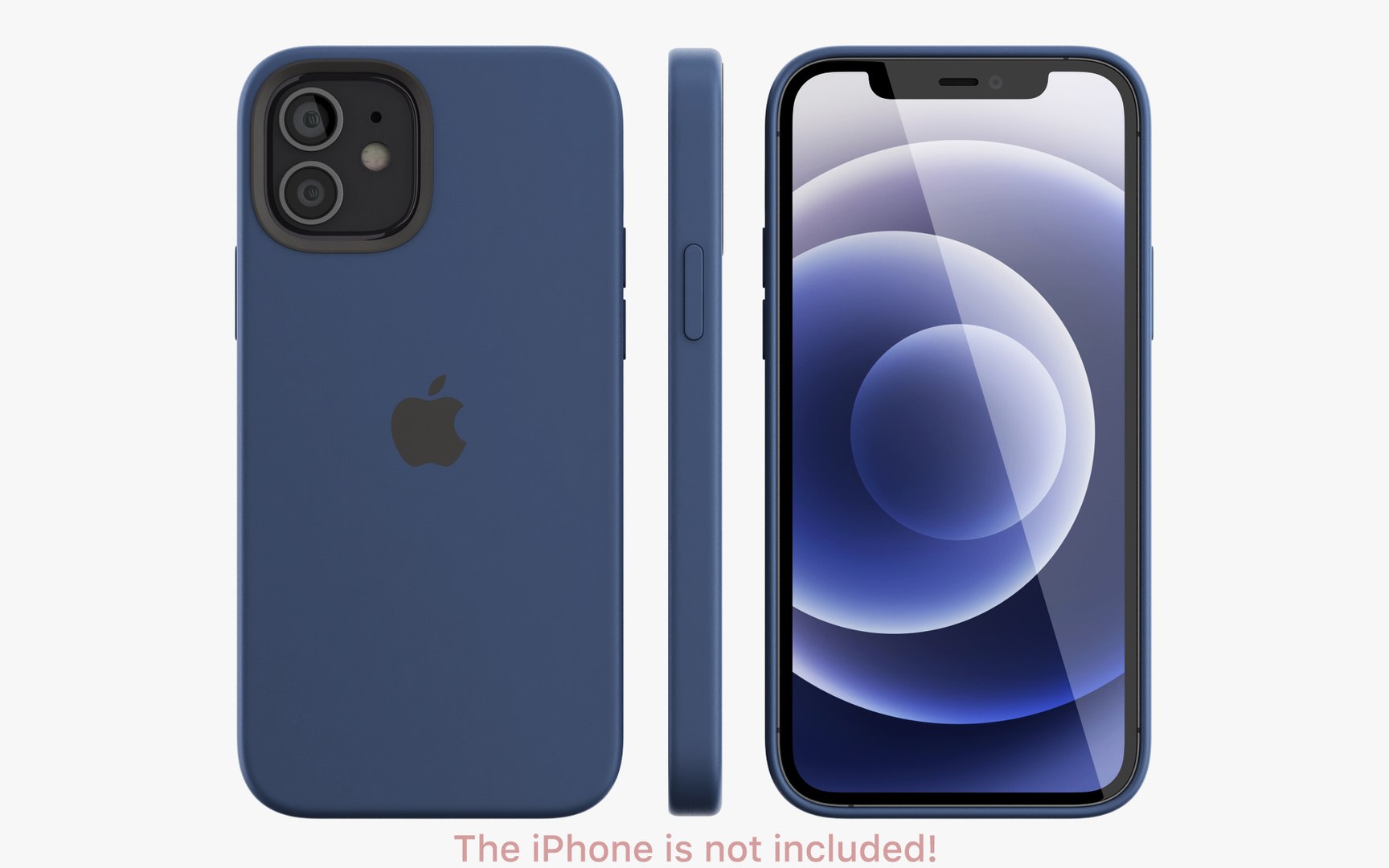 Silicone case iphone 12 3D - TurboSquid 1708657